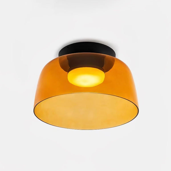 Travertine Stone Drum Pendant Light Bedside Kitchen Island Hanging Lam ...